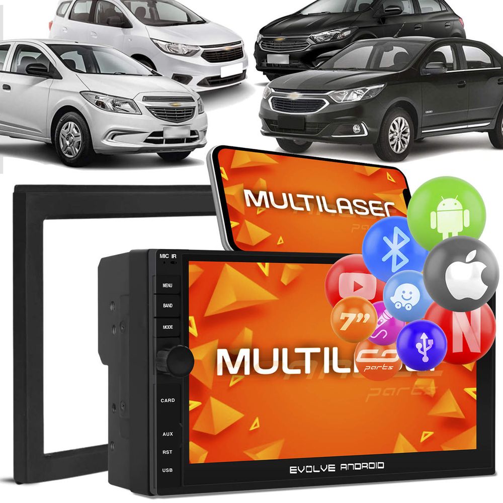 Multilaser Infinity Moldura Preto Prisma - Connect Parts